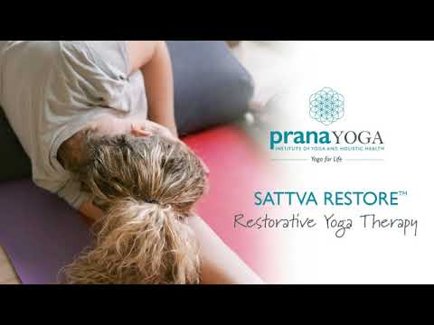 Supported Fish Pose: Sattva Restore: Restorative Yoga Therapy - YouTube