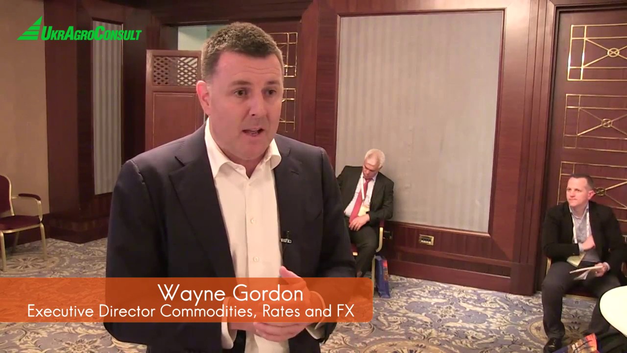 Wayne Gordon - Executive Director Commodities, Rates and FX, UBS ...