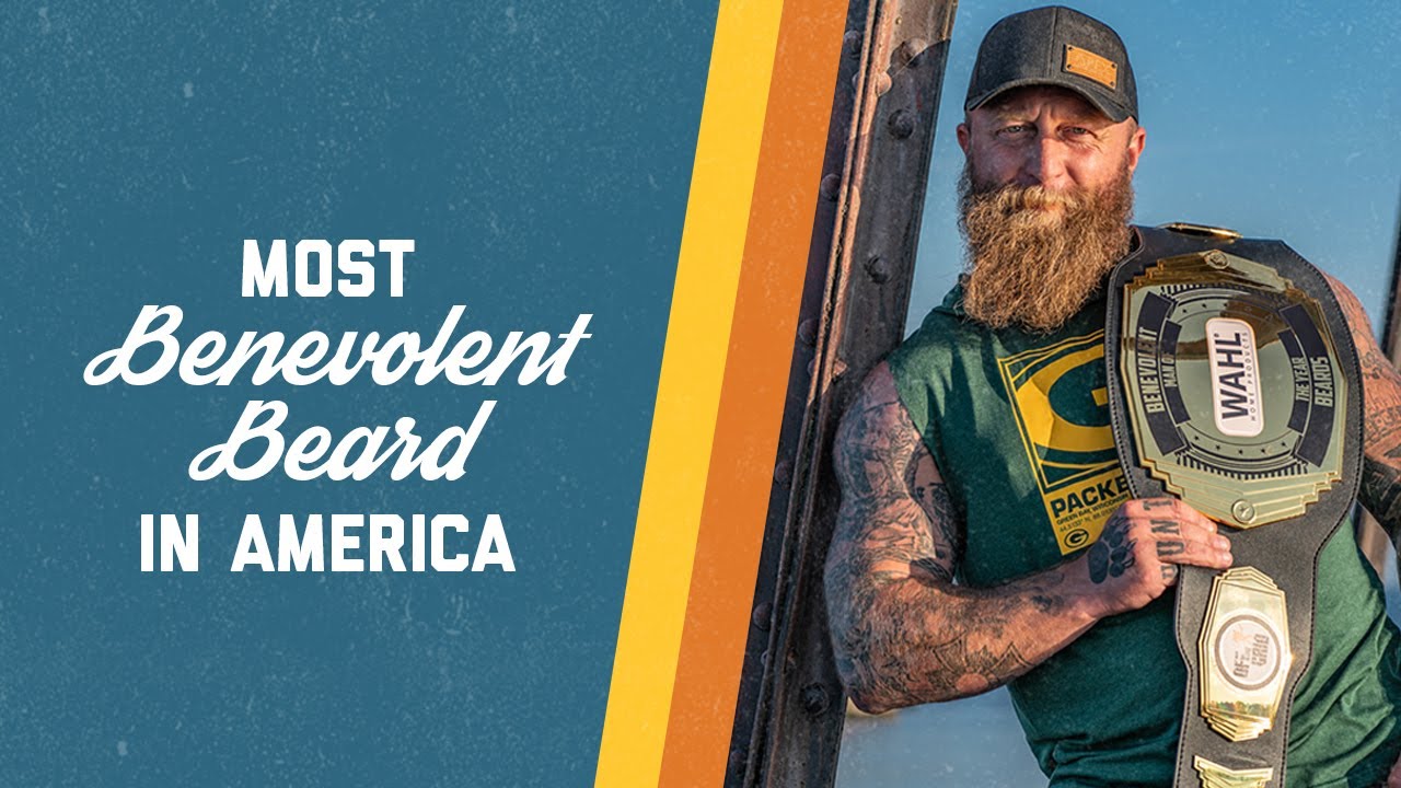 Combat Veteran Named Most ‘Benevolent Beard’ in America - YouTube