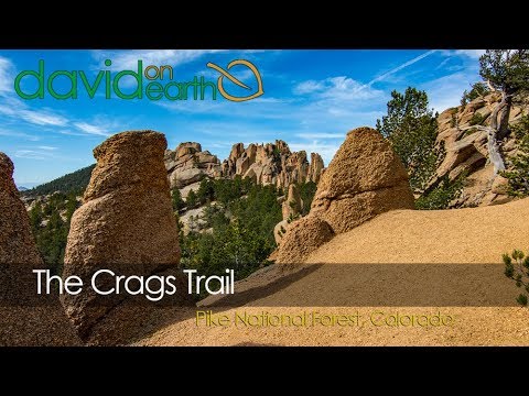 Colorado Springs Hiking Trails - The Crags Trail - YouTube