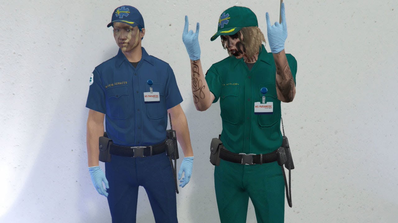 How To Get Paramedic Outfit In GTA 5 Online (*NEW WORKAROUND*) - YouTube