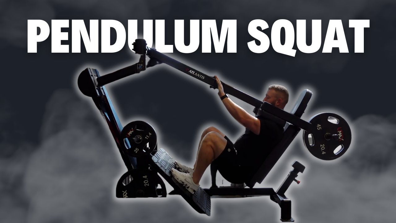 Machine Pendulum Squat - YouTube