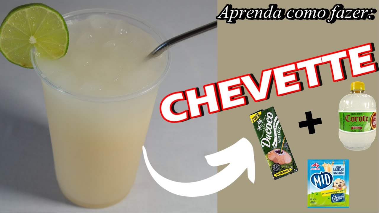 Como Fazer o drink CHEVETTE l Rolê Drinks - YouTube
