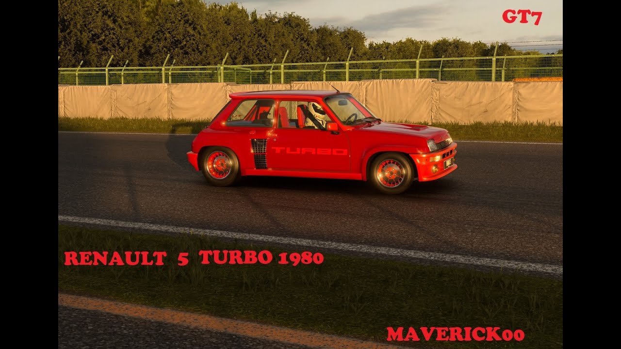 RENAULT 5 TURBO 1980 - GRAN TURISMO 7 - YouTube