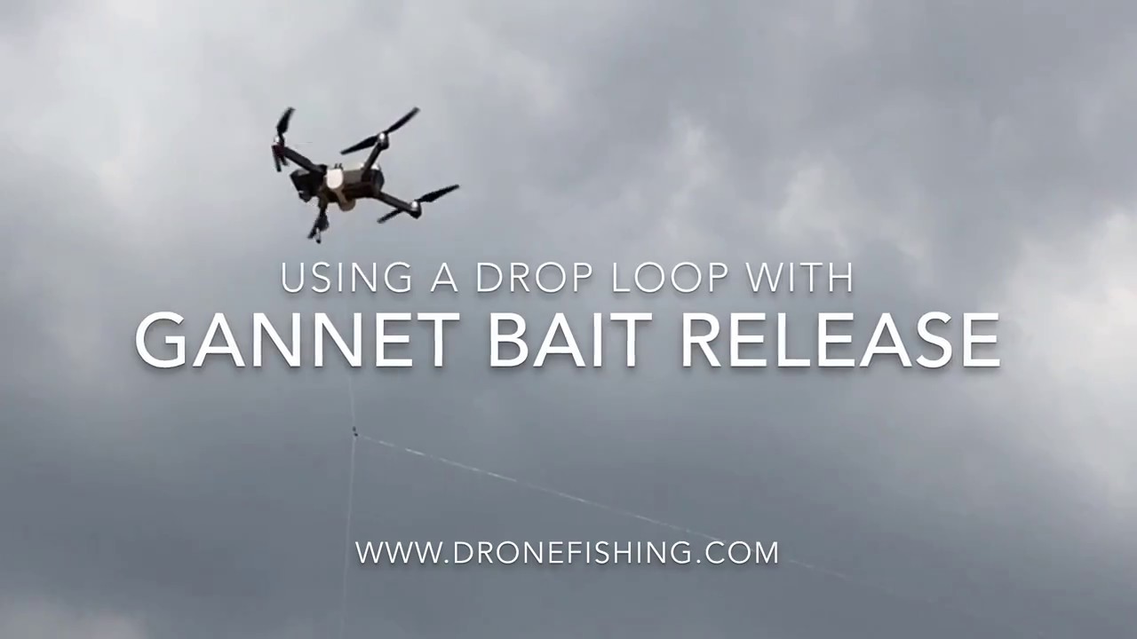 Drone fishing Drop-Loop on a Mavic - YouTube