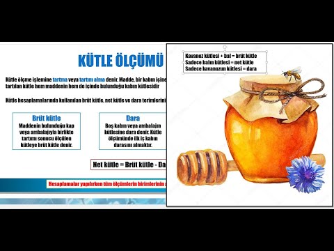 Kütle/Kütle Ölçümü -1-( 9.SINIF TEMEL KİMYA)