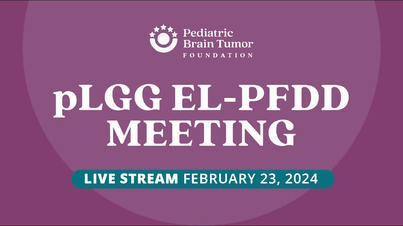 Pediatric Low-Grade Glioma (pLGG) Externally-Led Patient Focused Drug ...