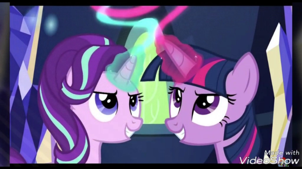 Mlp MAGIC Twilight Sparkle and Starlight Glimmer - YouTube