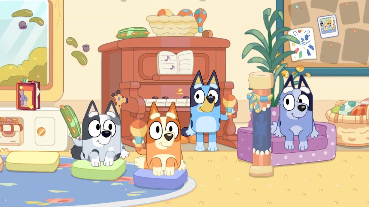 Bluey Music Practice 🎶 | Bluey & Friends Learn Instruments! - YouTube