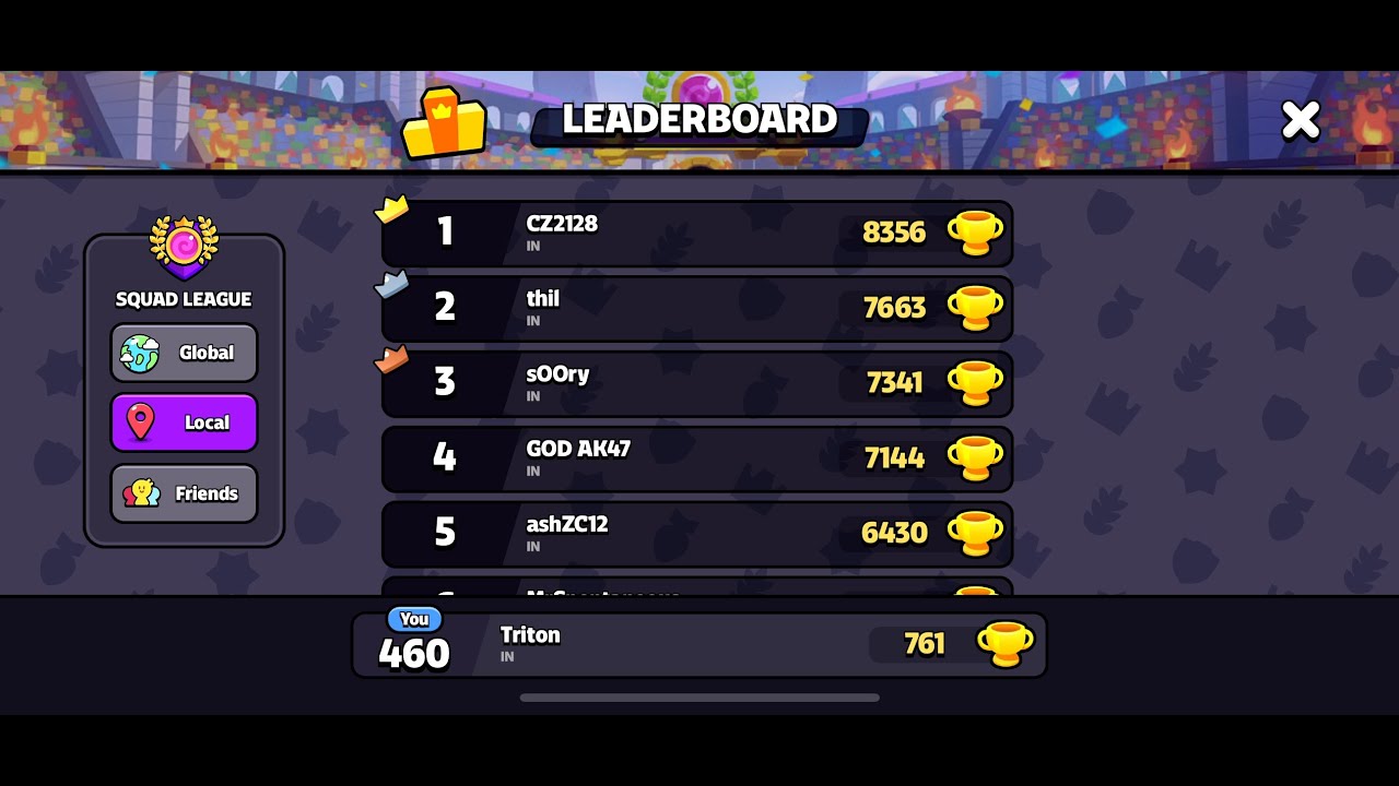 Top Leaderboard 374 | Pushing trophies in Squad Busters - YouTube