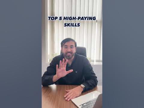 TOP 5 HIGH PAYING SKILLS YOU MUST KNOW | CAREER GROWTH IN IT SECTOR | #highpayingjobs - YouTube