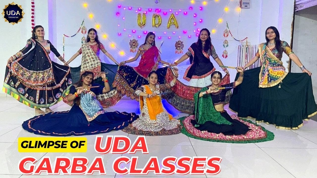Glimpse of UDA Garba Classes Nadiad / UDA universe / Navratri Special ...