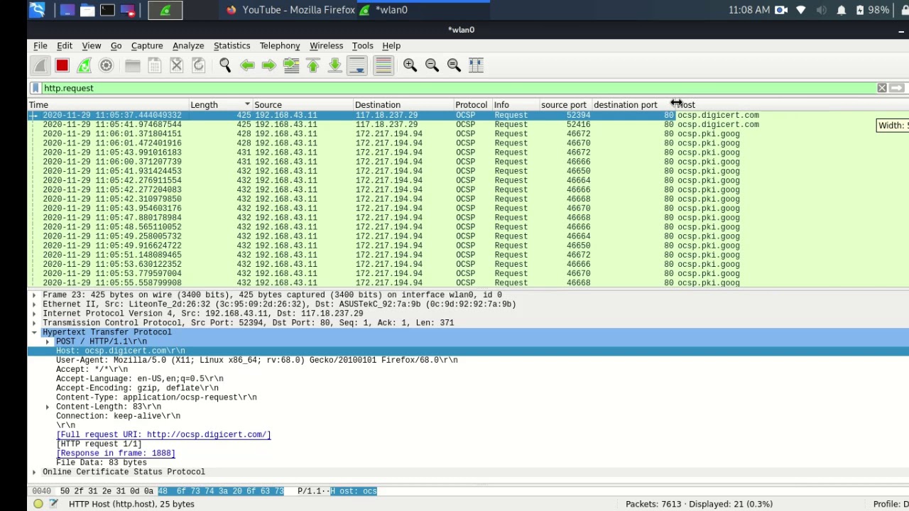 TUTORIAL WIRESHARK : CARA MENGUBAH TAMPILAN WIRESHARK - YouTube