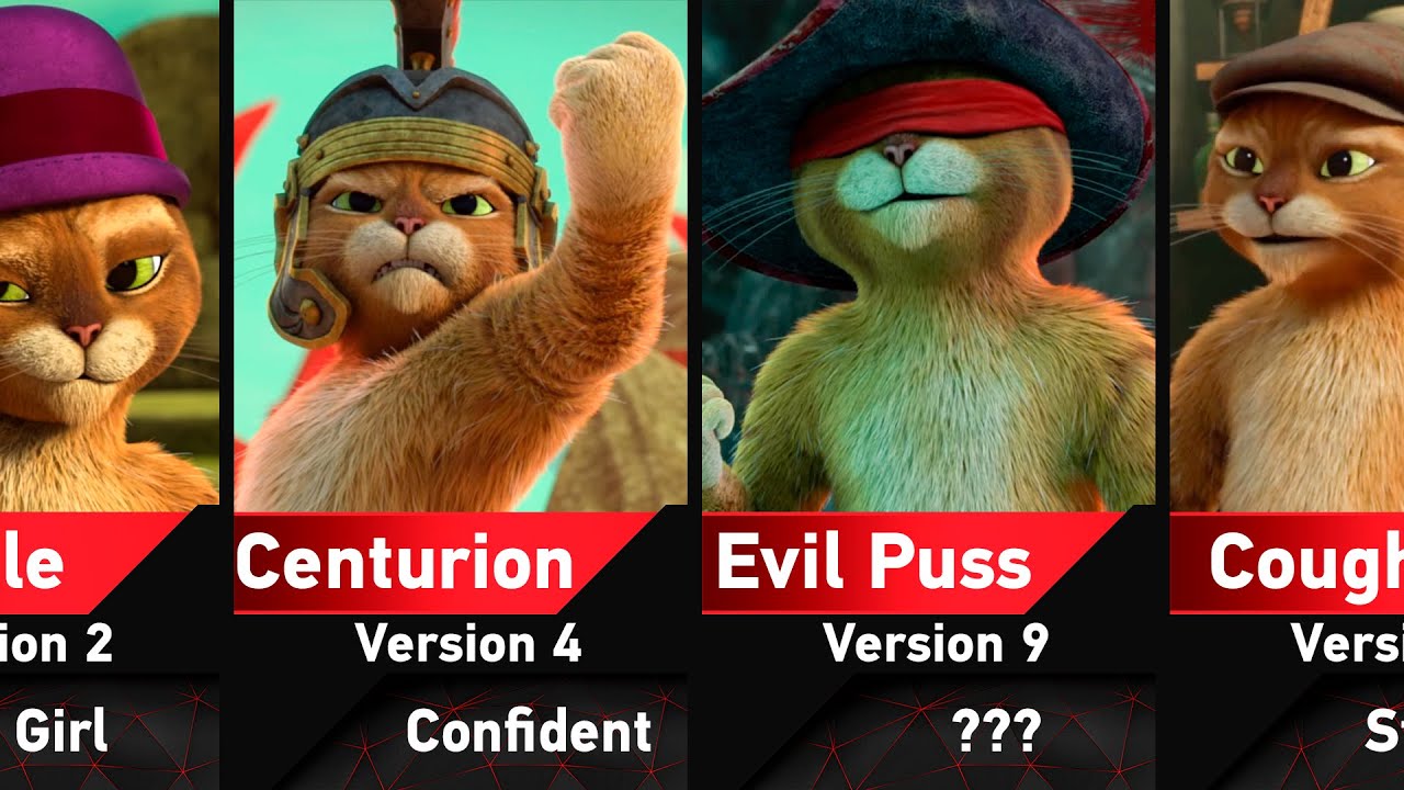 Alternative Puss in Boots Versions - YouTube