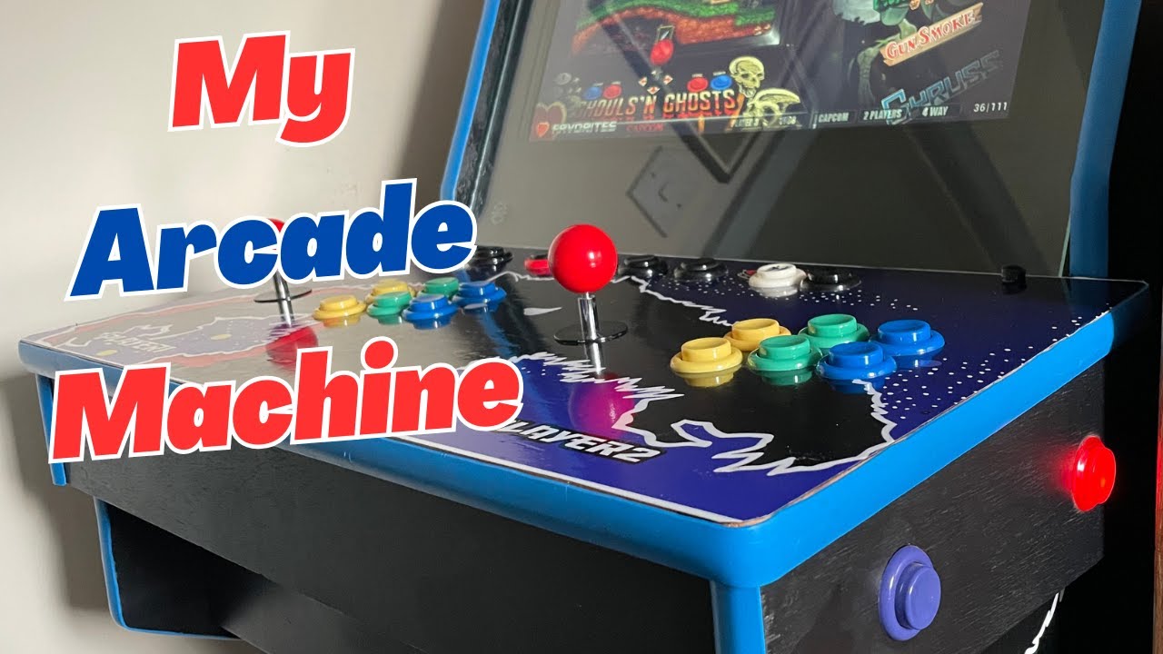 I built my own arcade machine 👾🕹️ - YouTube
