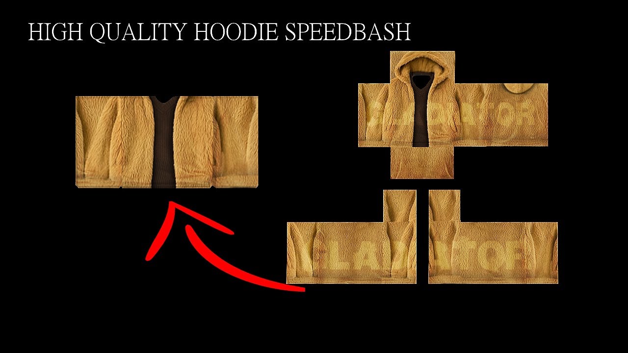 ROBLOX HIGH QUALITY HOODIE TUTORIAL (PHOTOBASH) - YouTube