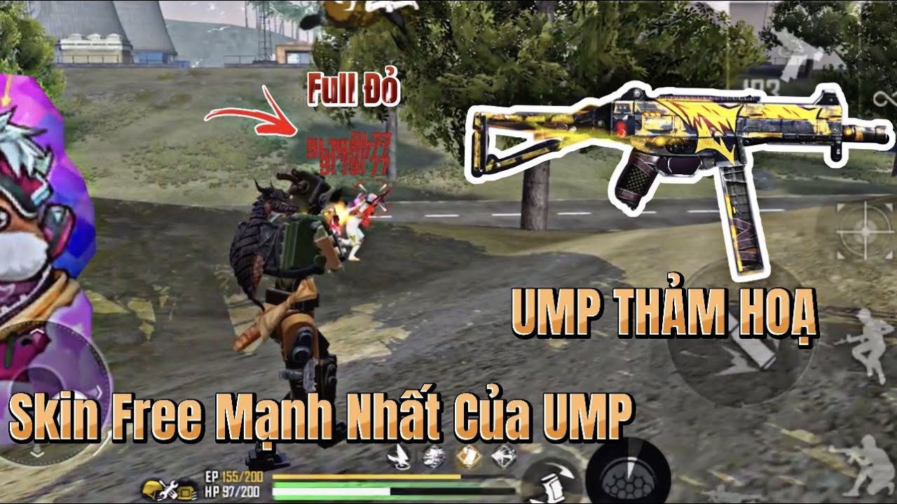 [Free Fire] UMP THẢM HỌA Skin Tặng Free Đầu Tiên Mạnh Nhất Của UMP, Ra ...