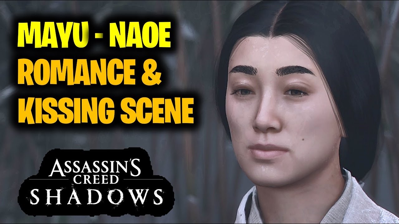 Mayu Romance & Kissing Scene (Naoe) | Assassin's Creed Shadows - YouTube