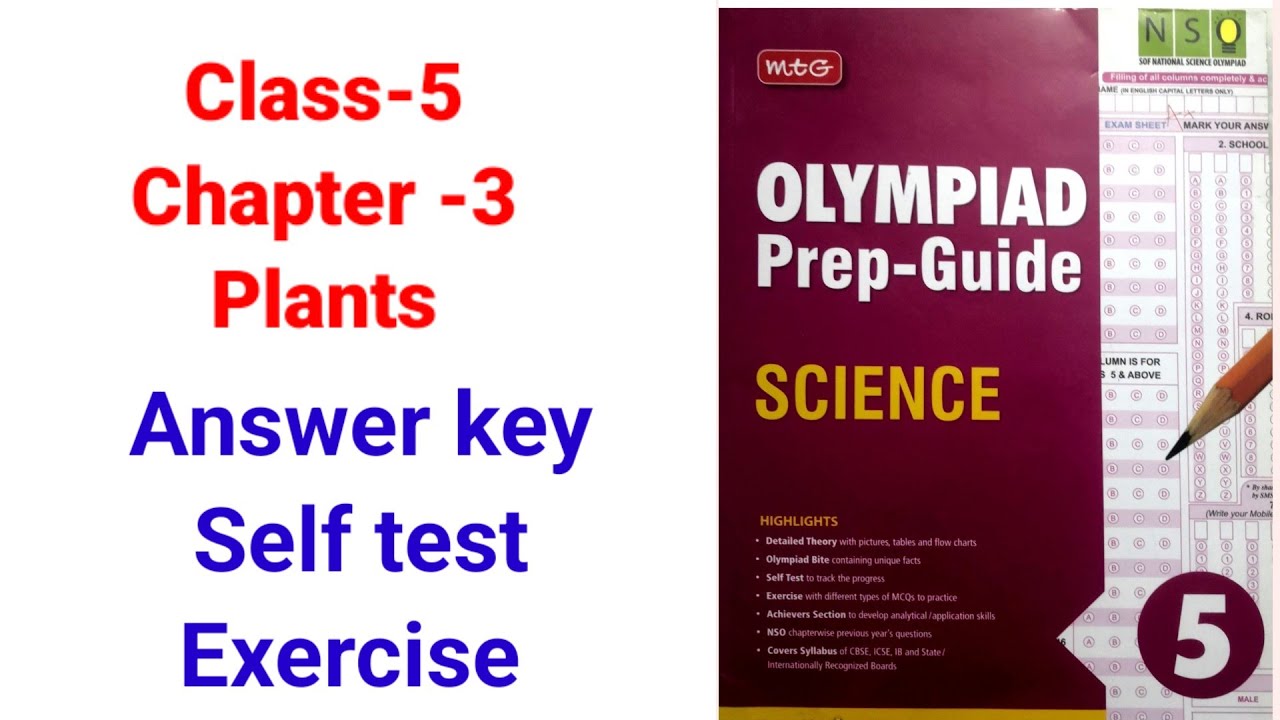 Class-5 Science Olympiad prep guide ch-3 plants#nso#matholympiad # ...