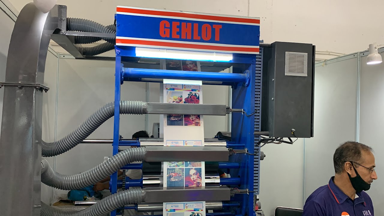 New Printing machine | plastasia 2022 | Gehlot printing machine - YouTube