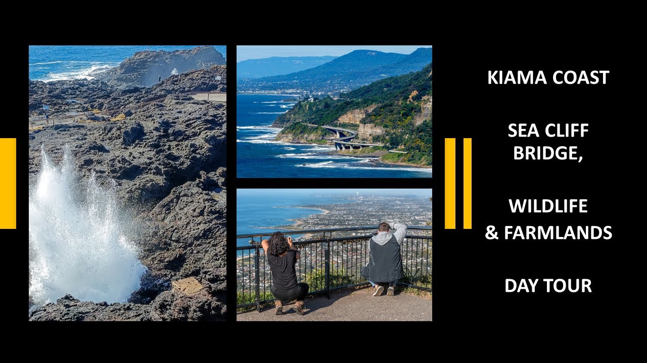 SYDNEY to KIAMA BLOWHOLE, SEA CLIFF BRIDGE TOUR - YouTube