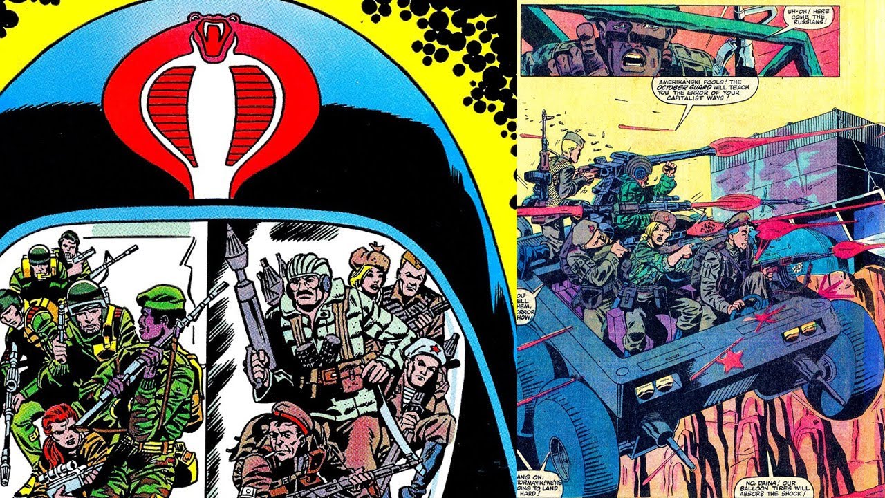 G.I. Joe vs. October Guard vs. Cobra - YouTube