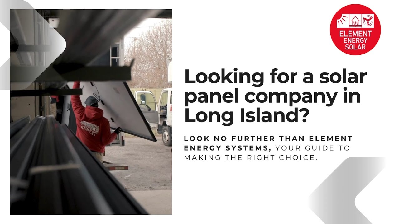 Make the switch to solar energy with Element Energy Systems - YouTube