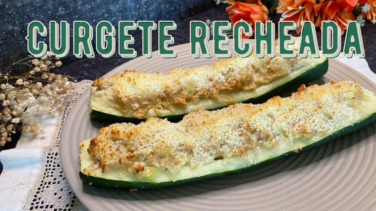 COMO FAZER CURGETE RECHEADA - YouTube