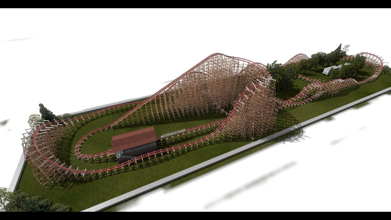 Twisted Timbers : Nolimits 2 Recreation - YouTube