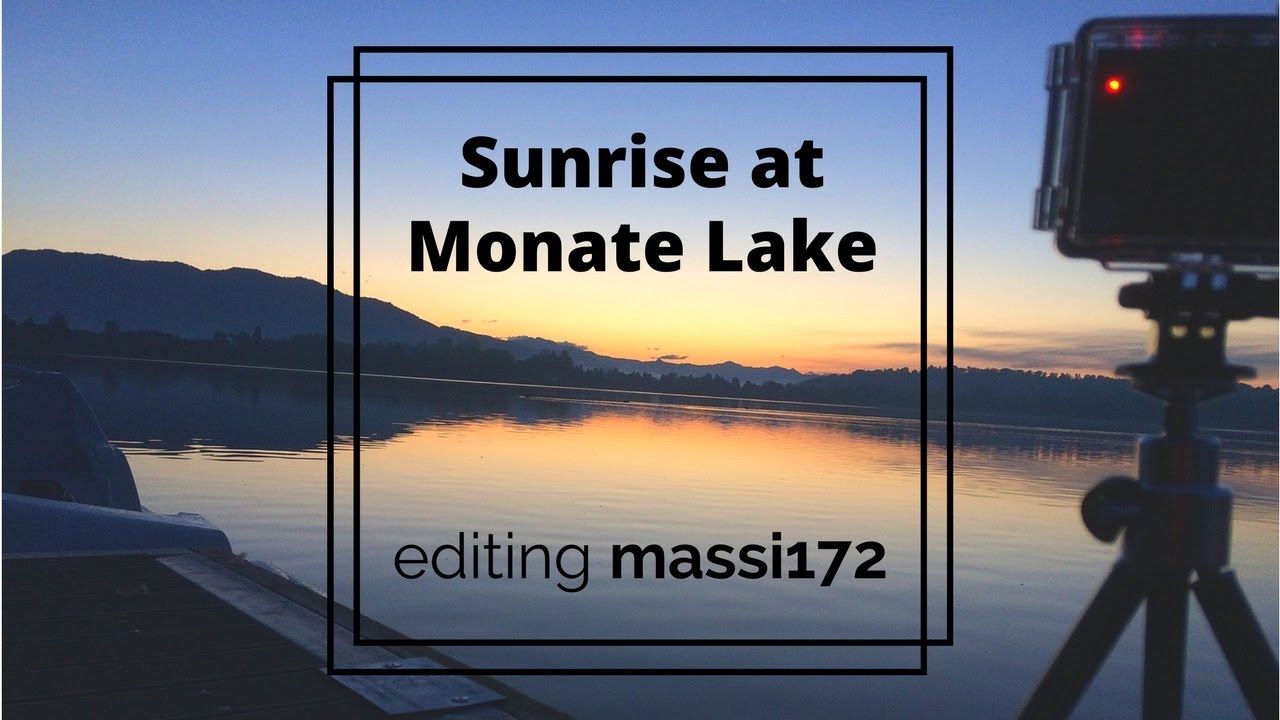 Sunrise at Monate Lake - YouTube