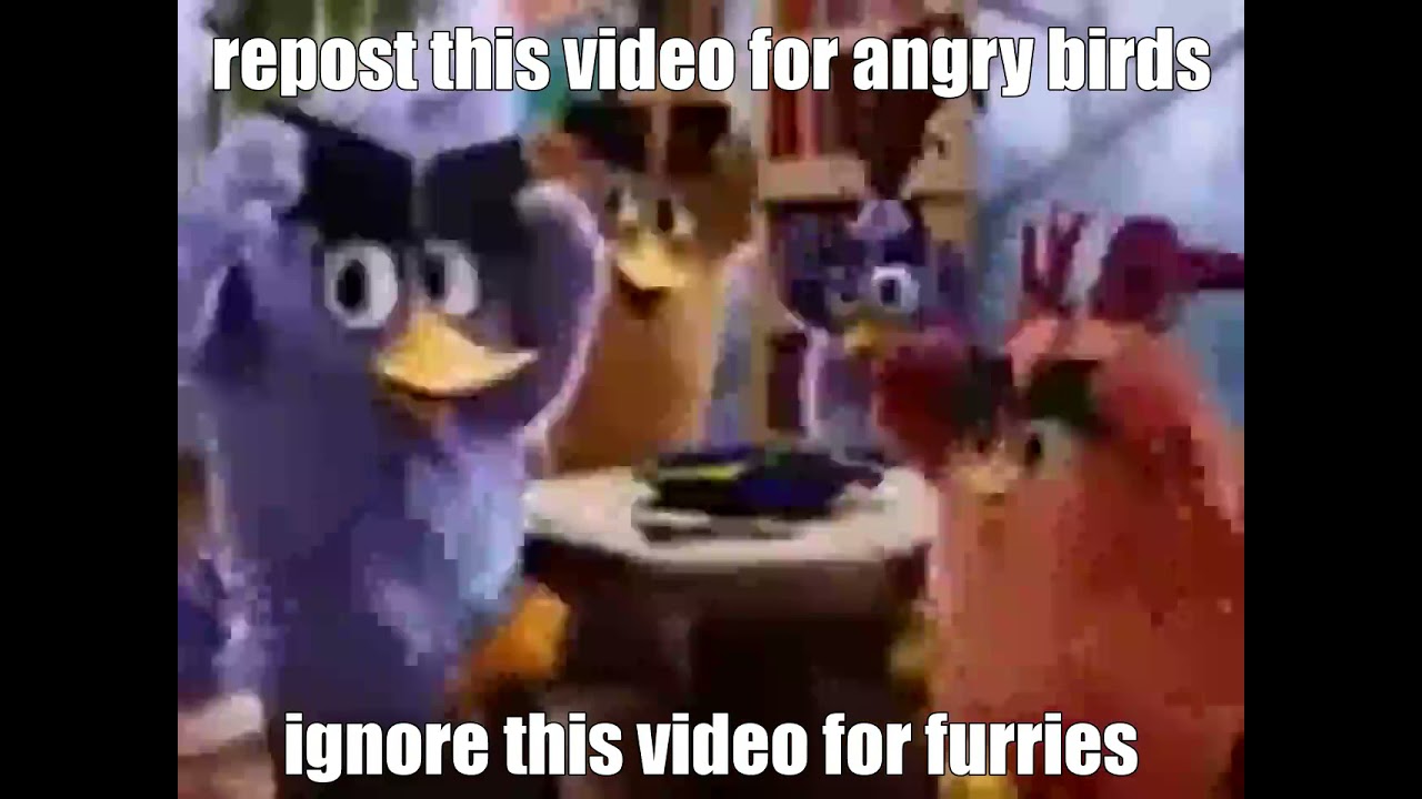 Not An Angry Bird Jumpscare Youtube