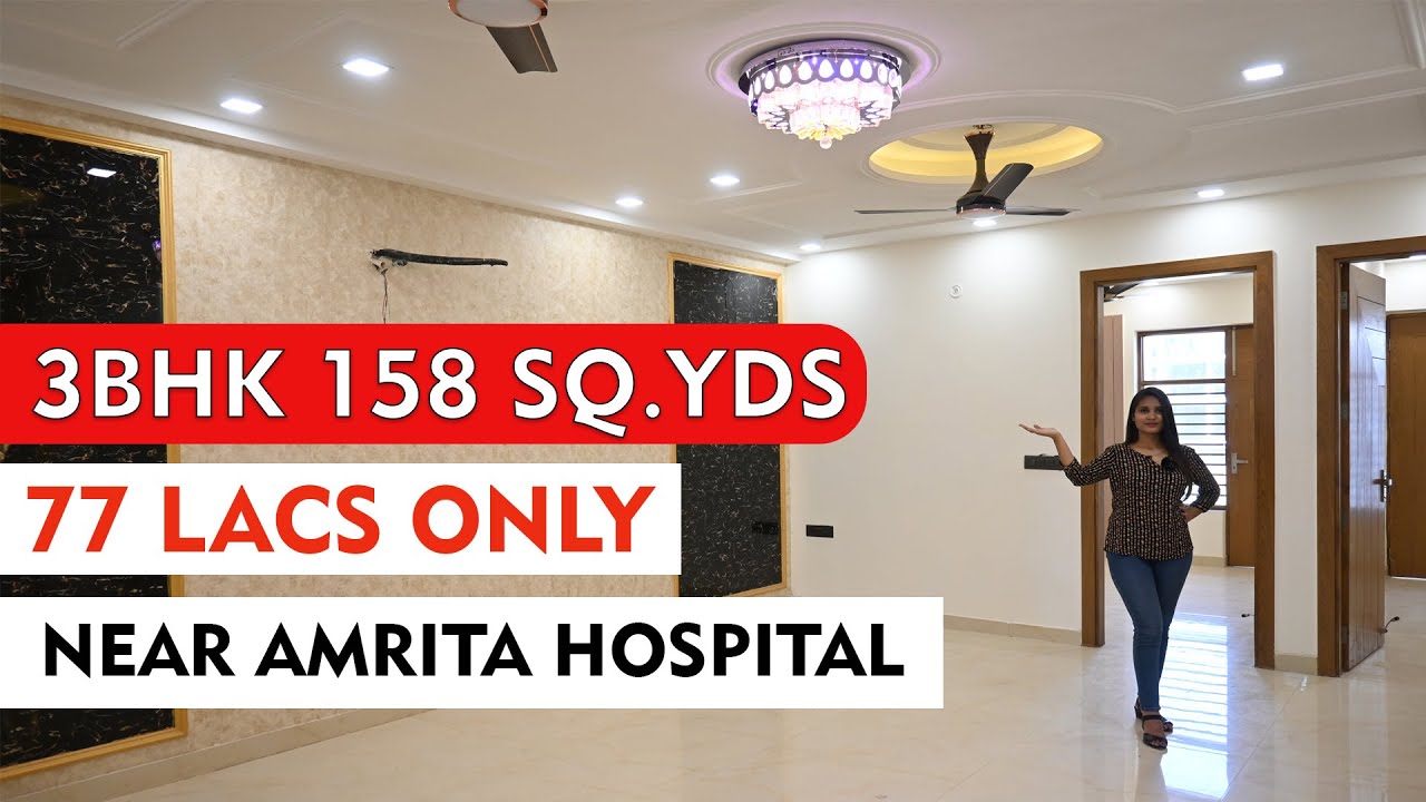 3Bhk Luxurious Builder Floor || 158 Sq.yds || Sec-89, Faridabad || Near ...