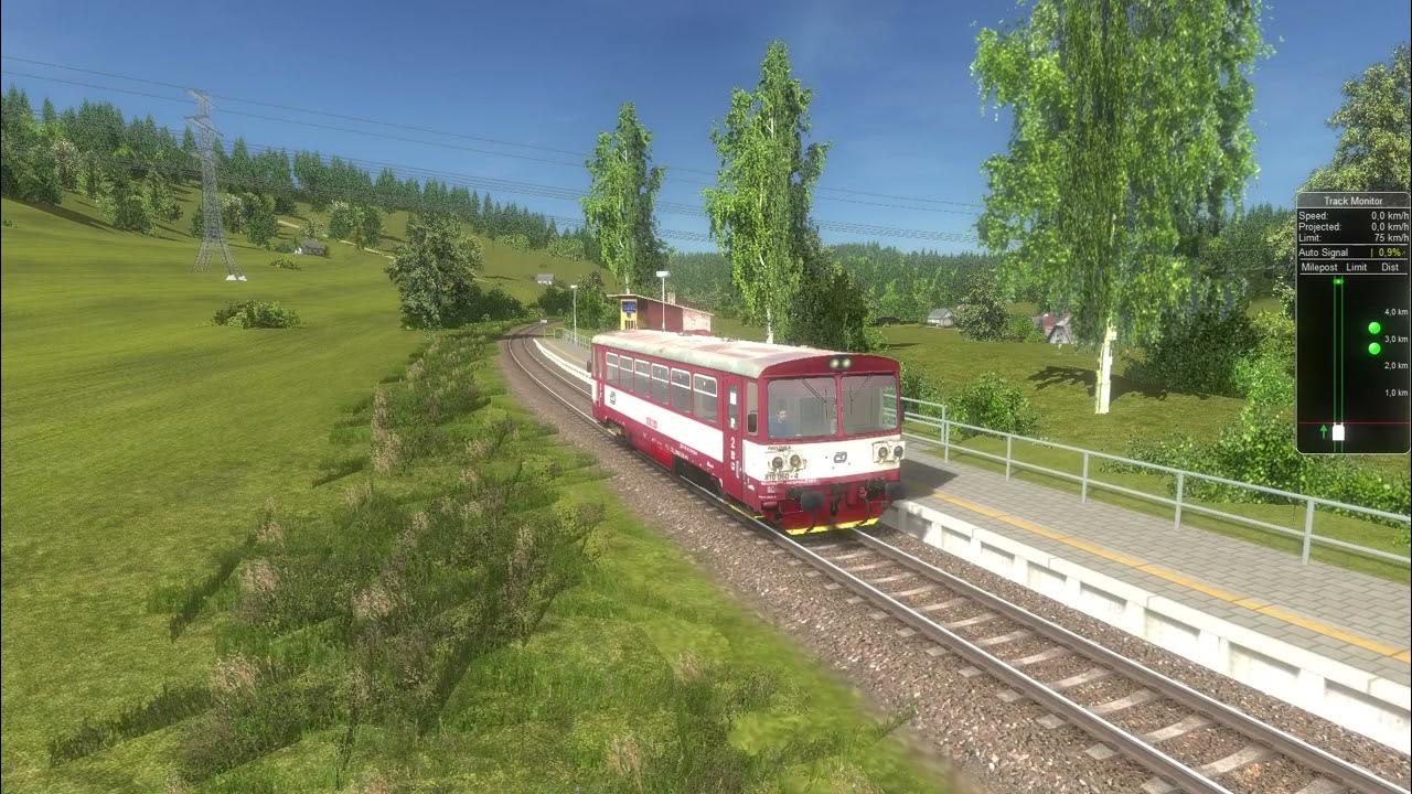 Open Rails 2024 Trať 042 pro OpenRails - YouTube