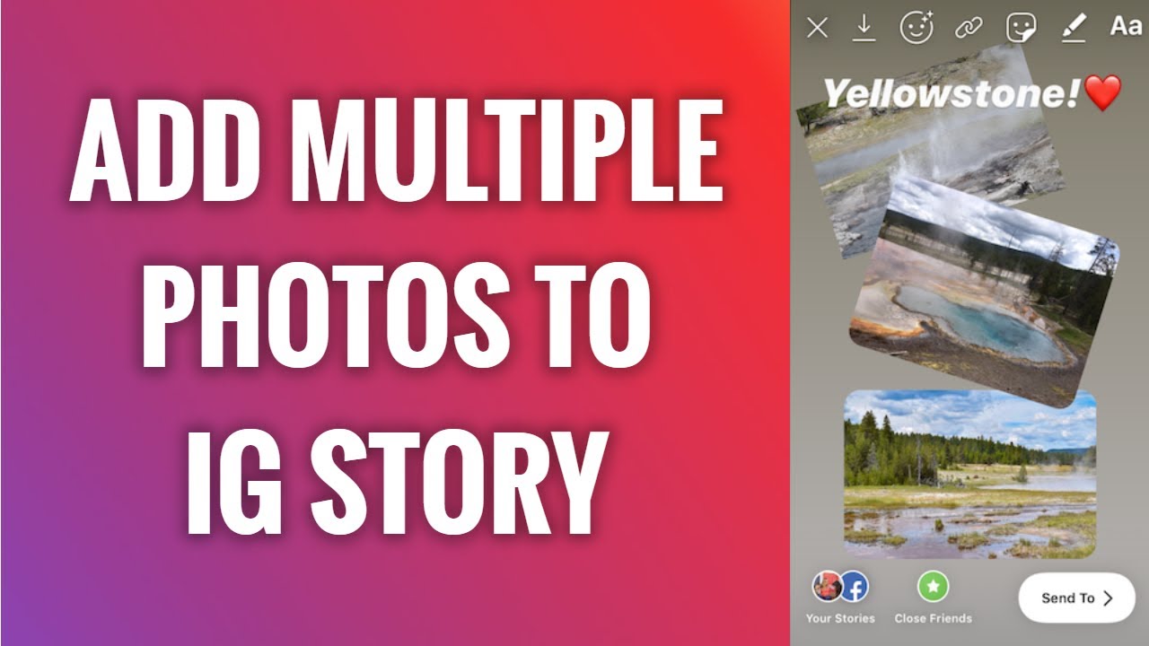 How To Add Multiple Photos To Your Instagram Story YouTube how-to-add-multiple-photos-to-your-instagram-story-youtube