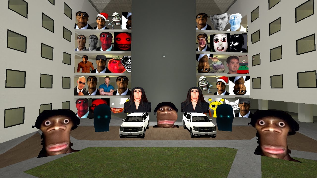 ALL CRAZY NEXTBOTS FUN EPIC AWAY! #gmod #nextbots - YouTube