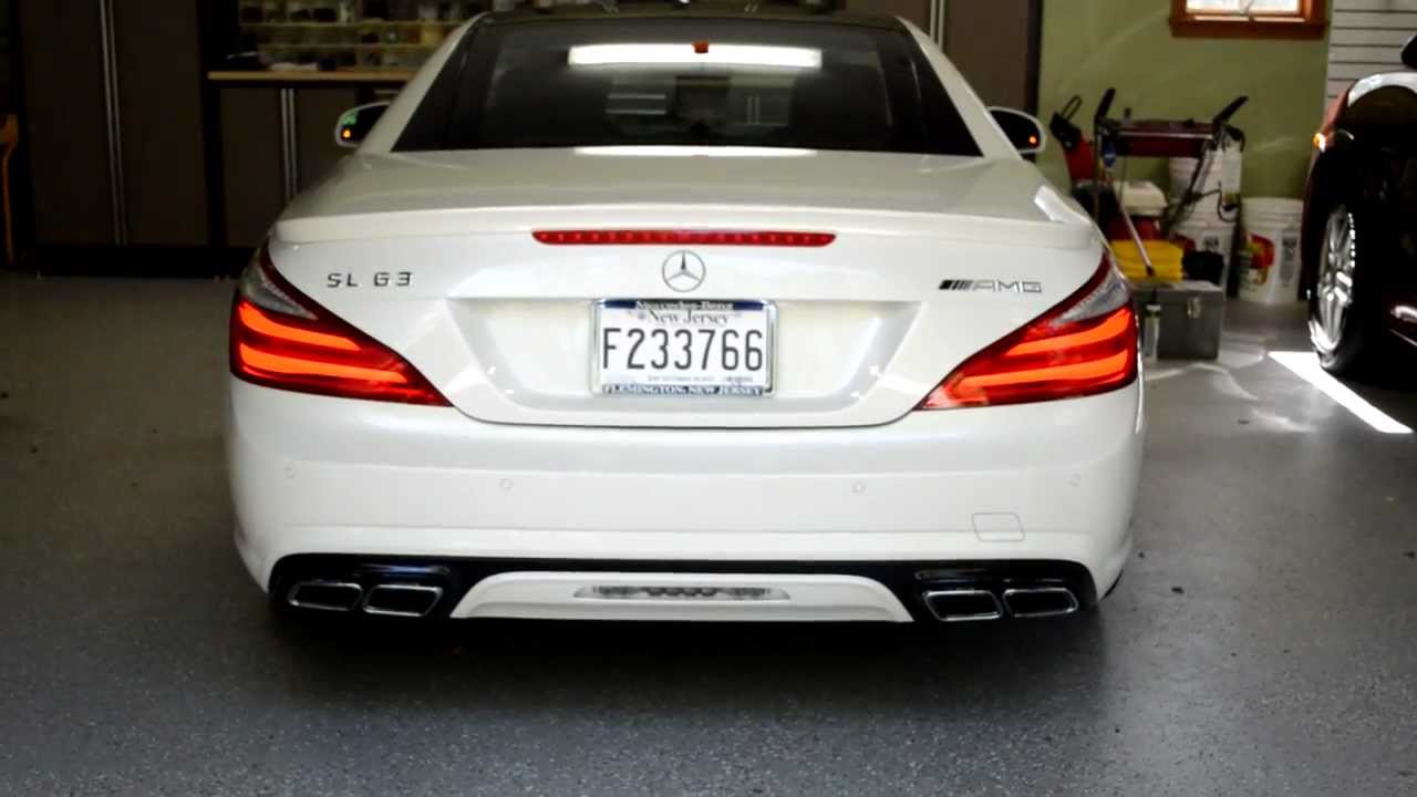 2013 SL63 Exhaust - YouTube
