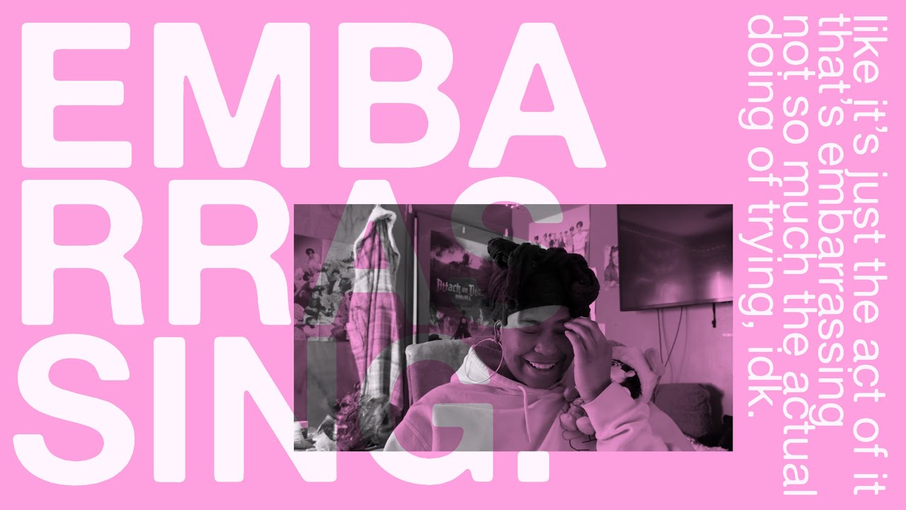 the art of trying is embarrassing. - YouTube