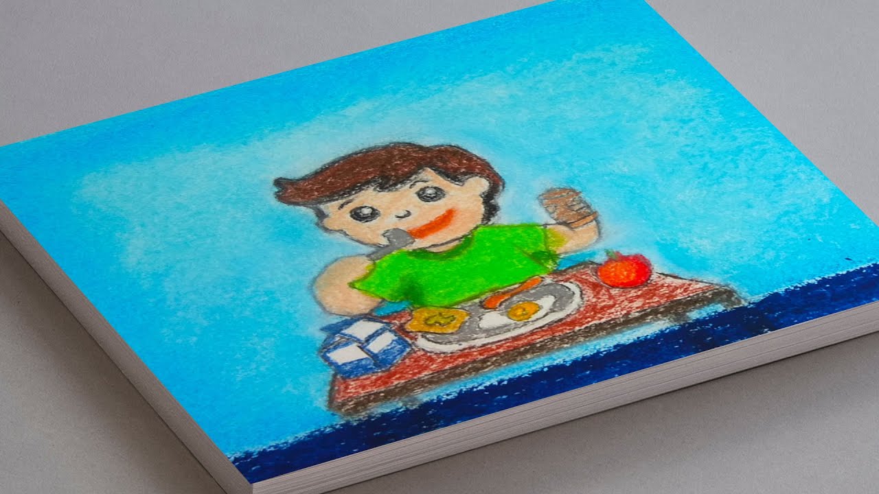 POSHAN Maah 2020 Poster Drawing Easy | Rashtriya POSHAN Abhiyaan Meme ...