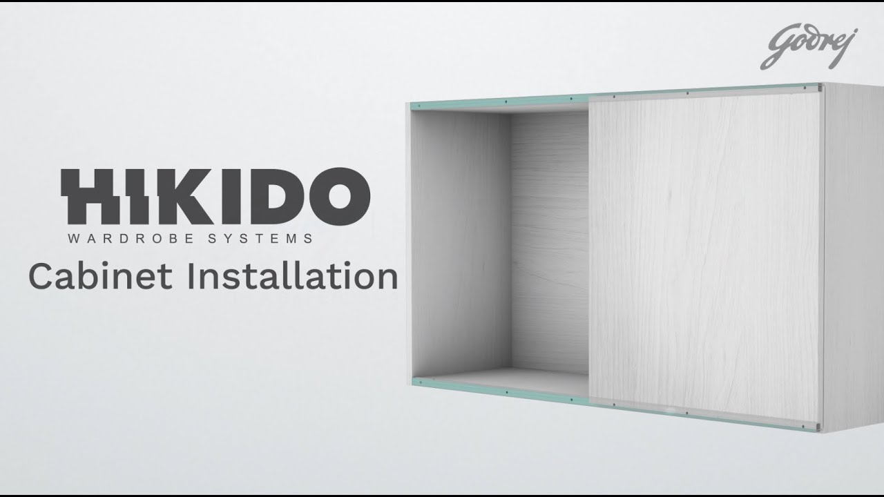 Installation of Godrej Hikido Cabinet. - YouTube