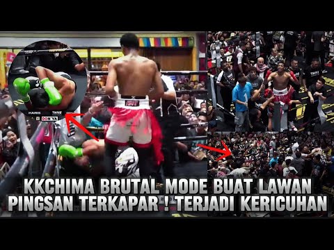 FULL FIGHT KKCHIMA VS HARRIS MODE BRUTAL‼️FIGHT KKCHIMA DI MALAYSIA ...
