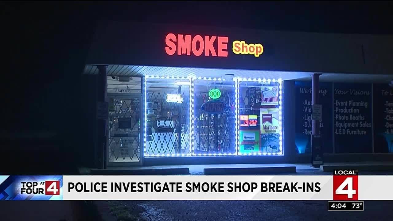 Police investigate smoke shop break-ins - YouTube