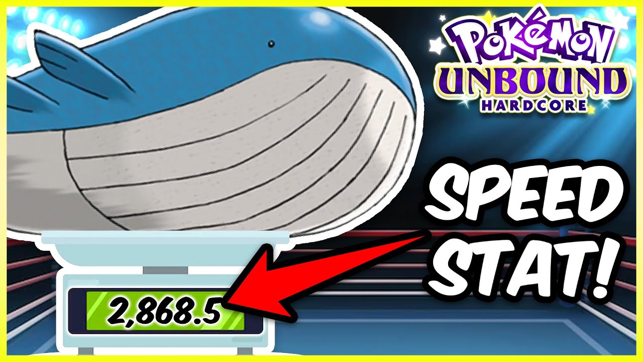 Pokemon but their WEIGHT is their SPEED STAT?! - YouTube