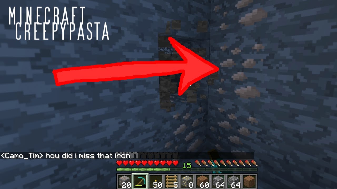 I Shouldn't Have Mined This Iron! Minecraft Creepypast - Camo Tim - YouTube