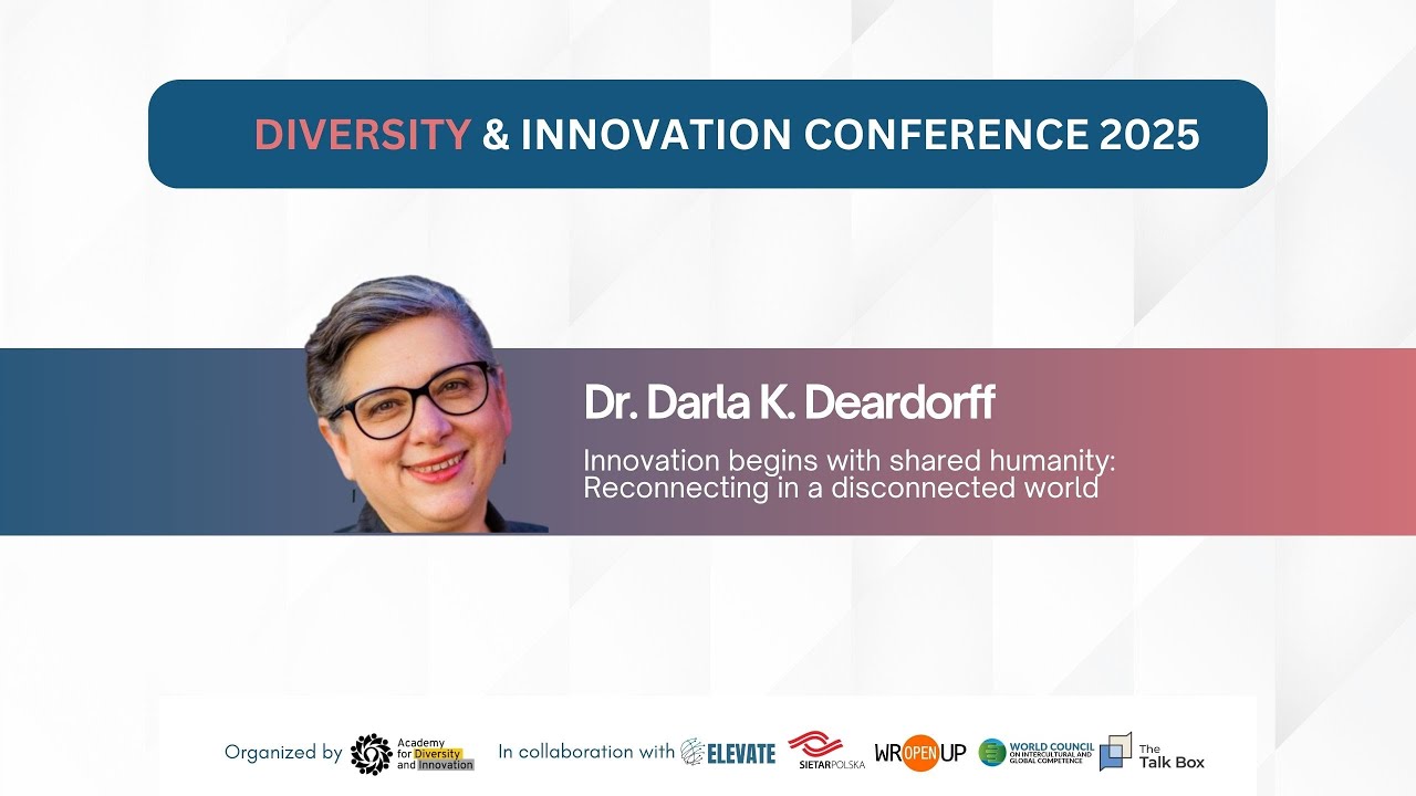 Opening Session - Innovation begins with shared humanity: Reconnecting ...