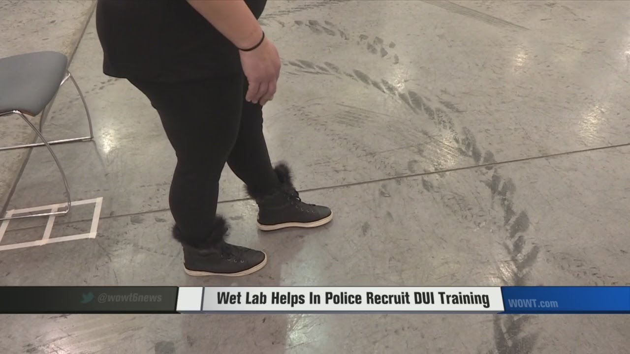 Wet Lab Helps In Police Recruit DUI Training - YouTube