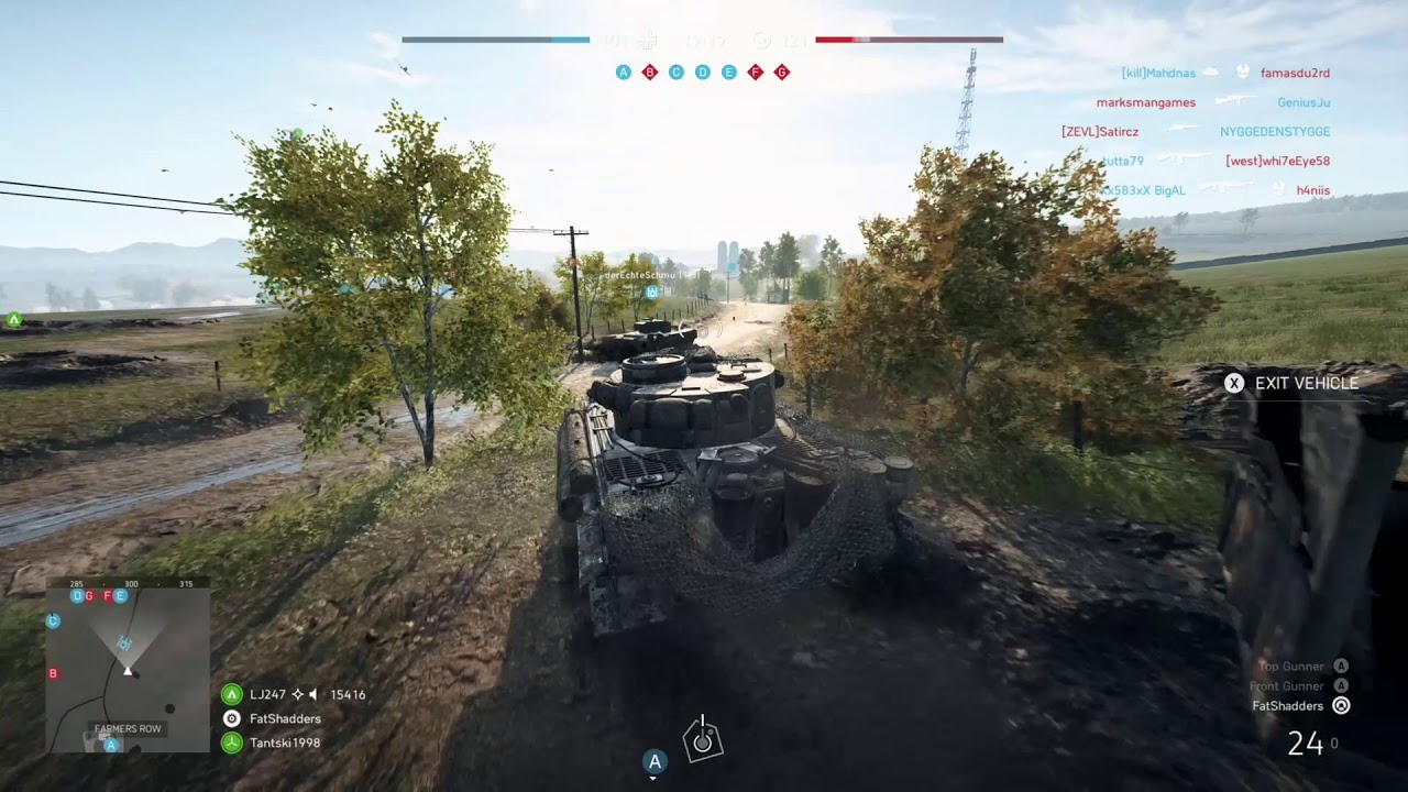 BFV - Tiger tank spitfire kill - YouTube