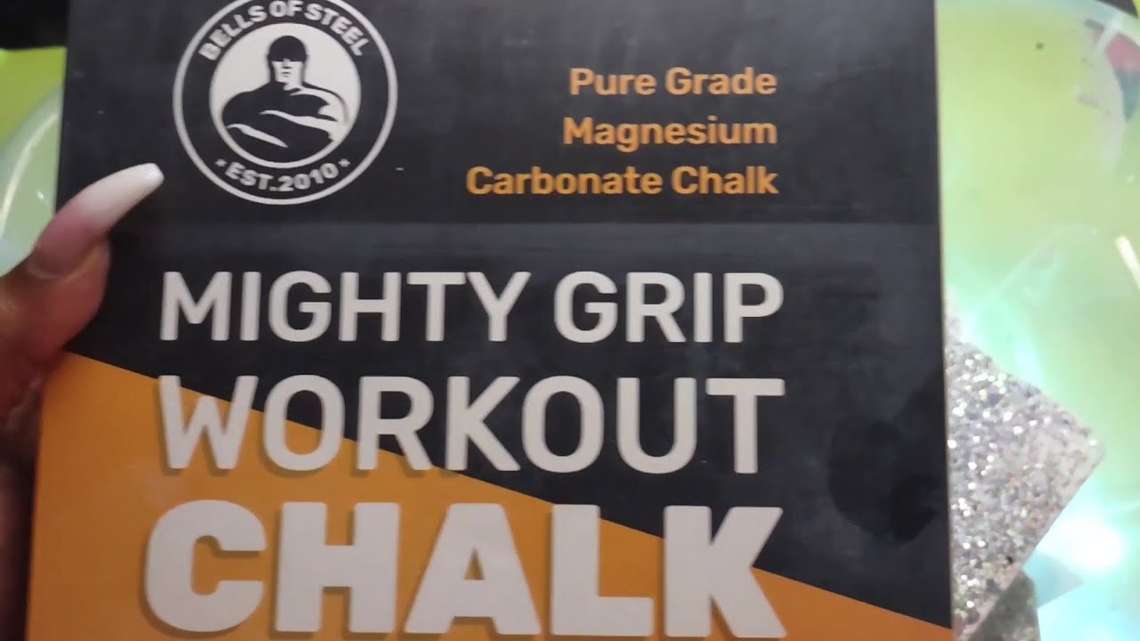 📢First Time Alert!📢 Mighty Grip Gym Chalk crush • Crunchy crush ...