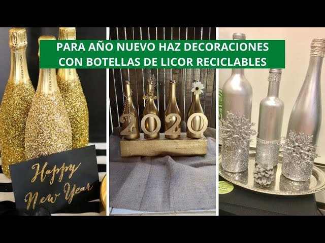 Ideas Para Decorar Botellas De Licor Cómo Decorar El Hogar Con