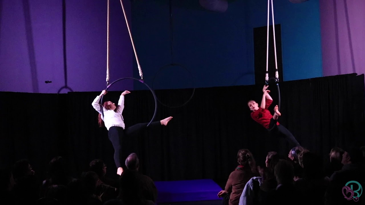 "Trampoline" Aerial Hoop Duo - YouTube