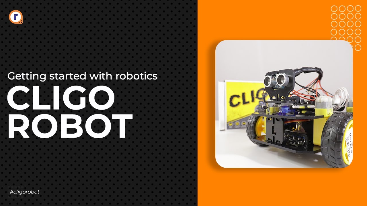 Getting Started With Robotics | Cligo Robot 4WD |Robu.in - YouTube